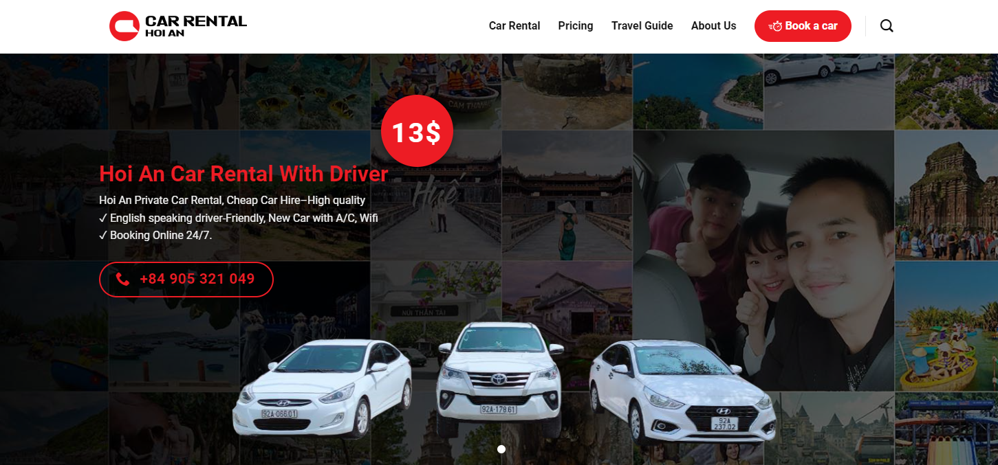 Hoi An Private Car Rental- Nice Car & Professional Driver‎